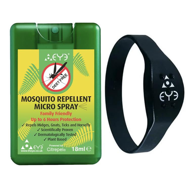 Mosquito Repellent Micro Spray Band The Eye